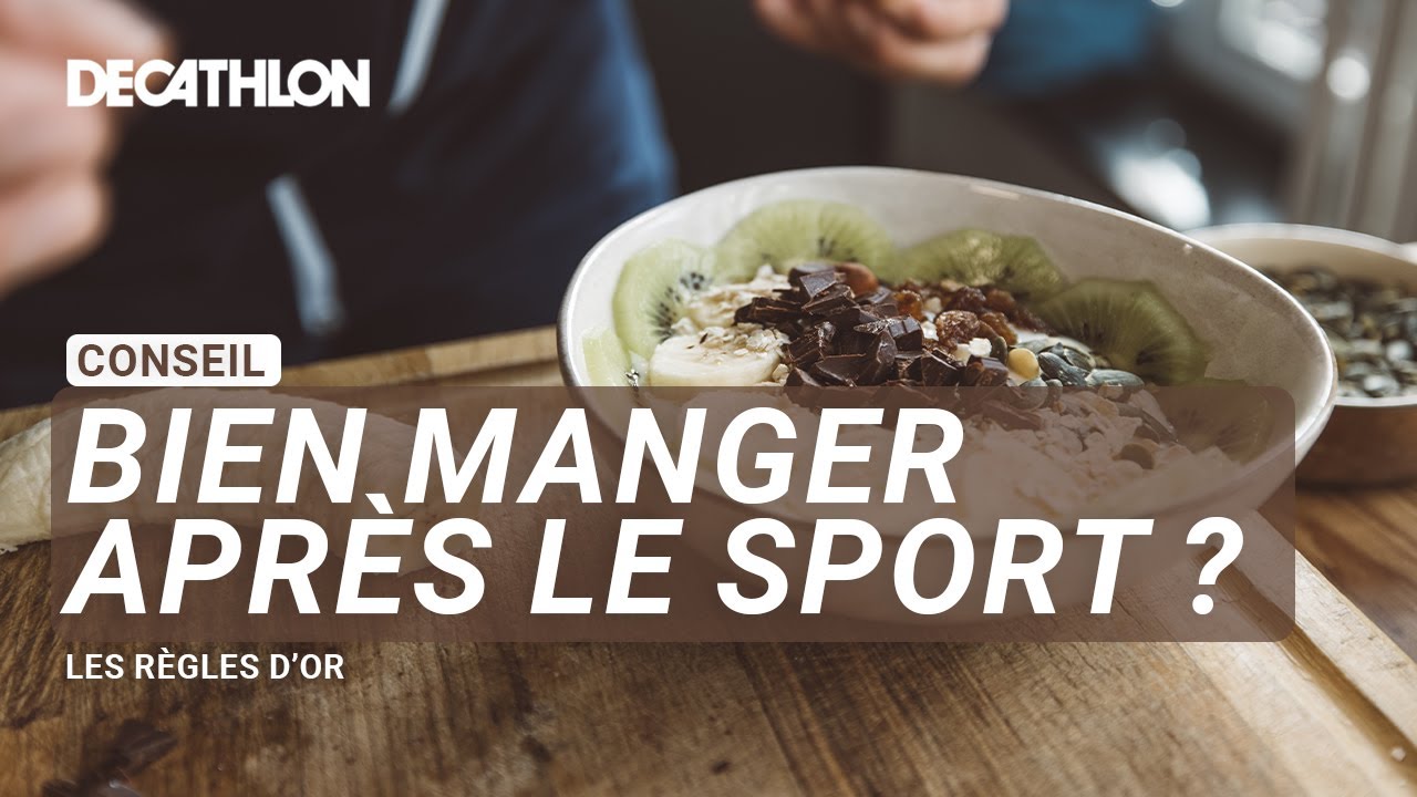 CONSEIL - Les règles d'or pour bien manger après le sport ? 🍆 I ...