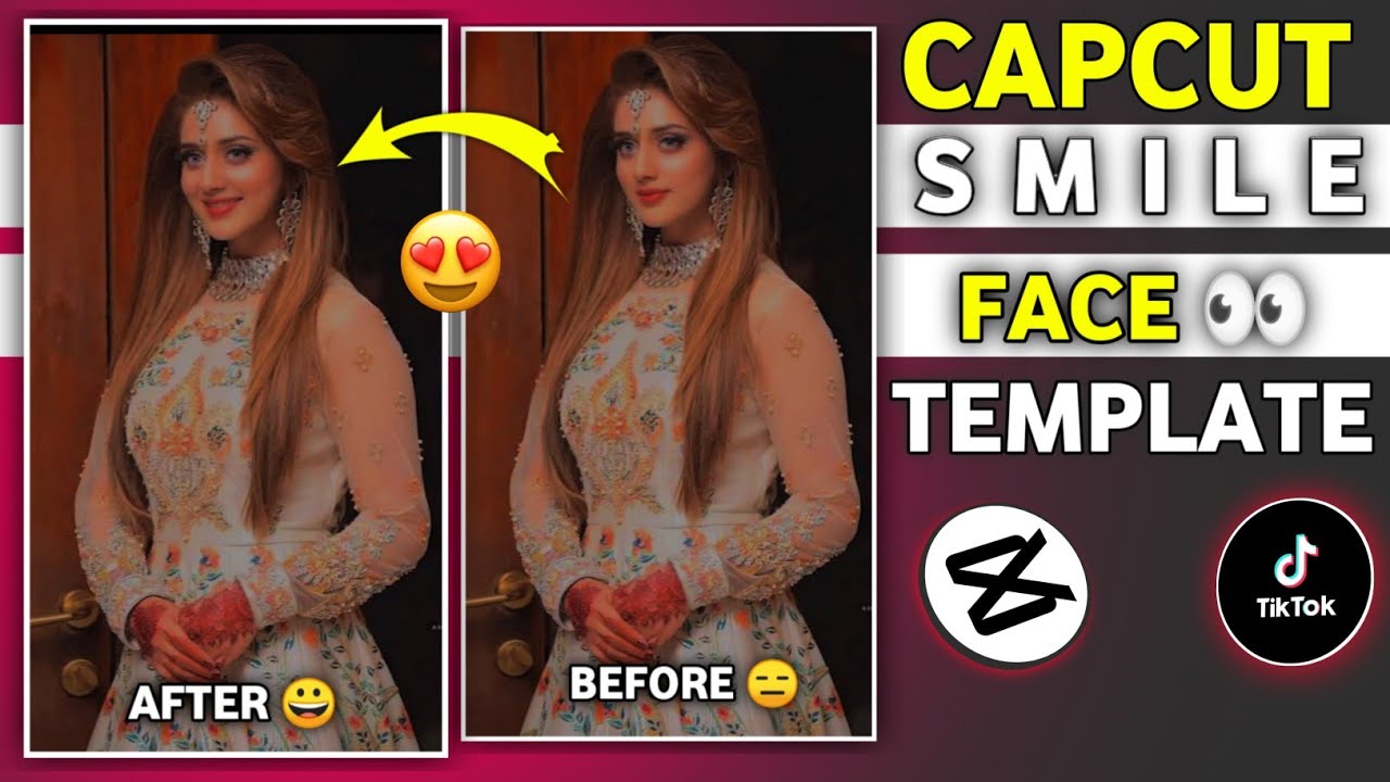 Tiktok Trending Face Smling Video Editing in Capcut | Capcut New ...
