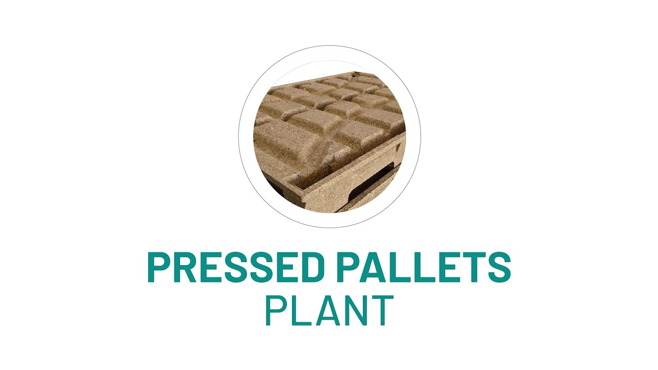PRESSED PALLETS AND PALLET BLOCKS PLANT From recycled wood in Italy ...