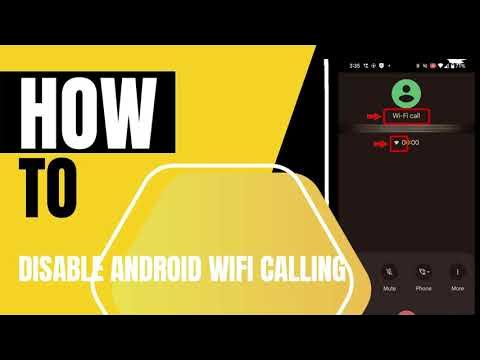HOW TO DISABLE ANDROID WIFI CALLING - YouTube