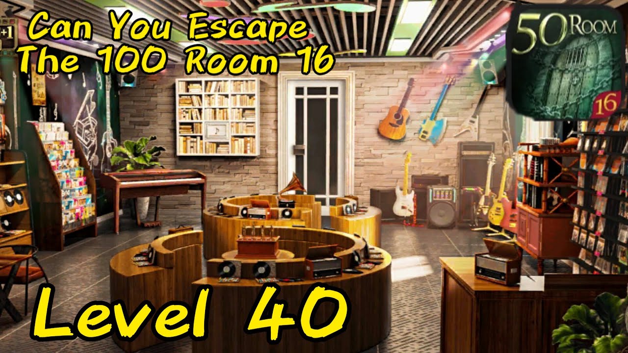 Can You Escape The 100 Room 16 Level 40 - YouTube