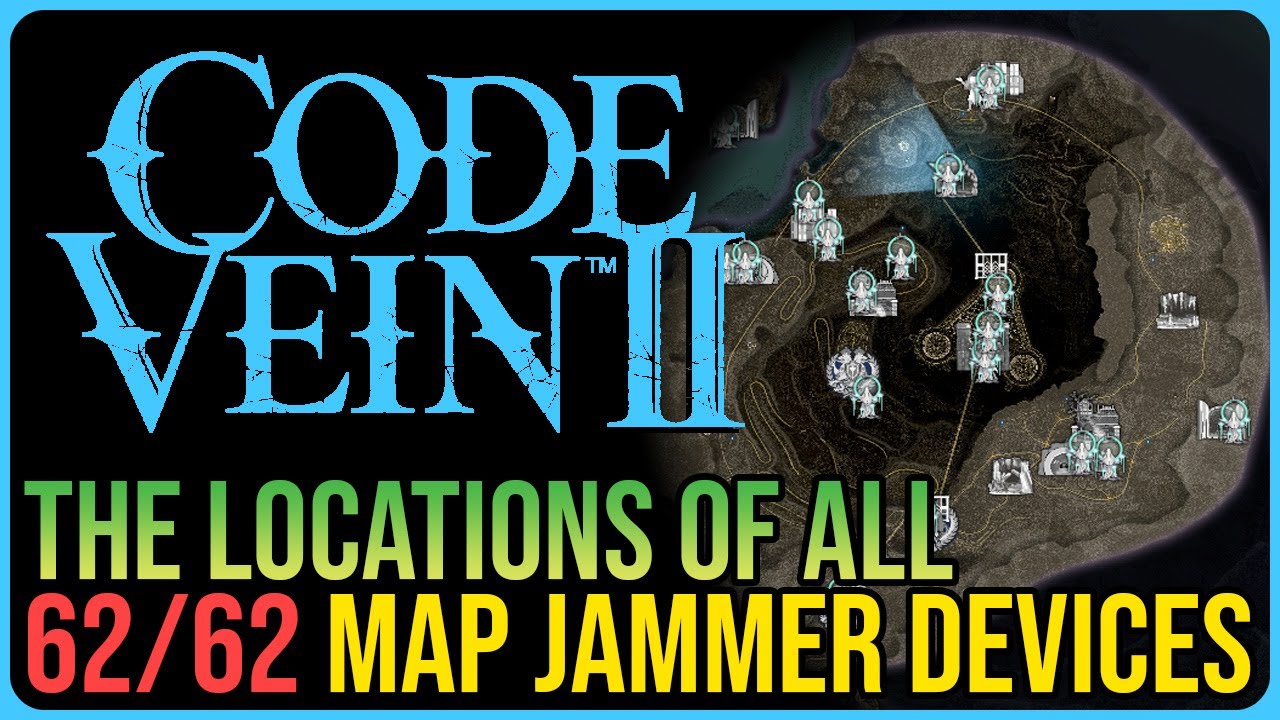 All Map Jammer Locations – Code Vein 2 - YouTube