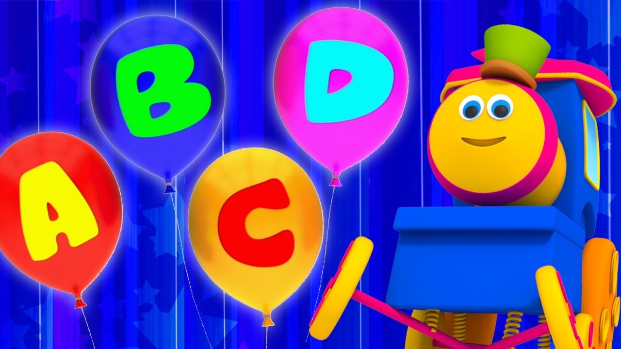 divertida série bob | abc com balão | crianças vídeos | Bob Fun Series ...