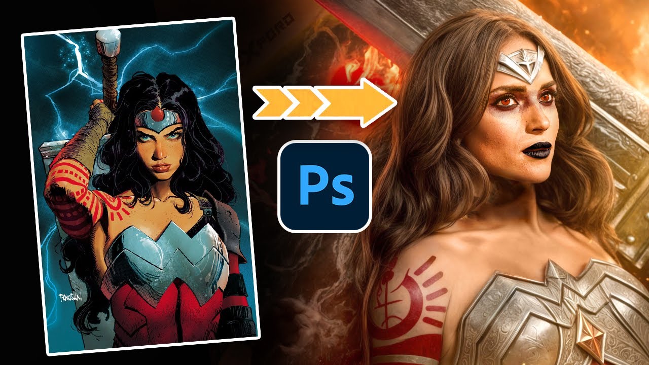 ABSOLUTE Wonder Woman Gets a REALISTIC Makeover with Adria Arjona ...
