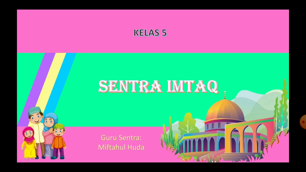 SENTRA IMTAQ KELAS 5 EKOSISTEM TERUMBU KARANG DAN ZONA LITORAL (pekan 7 ...