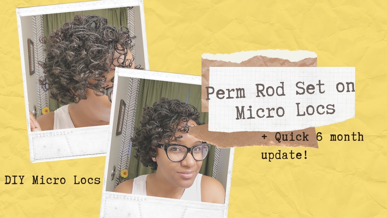 Perm Rod Set on Micro Locs - YouTube