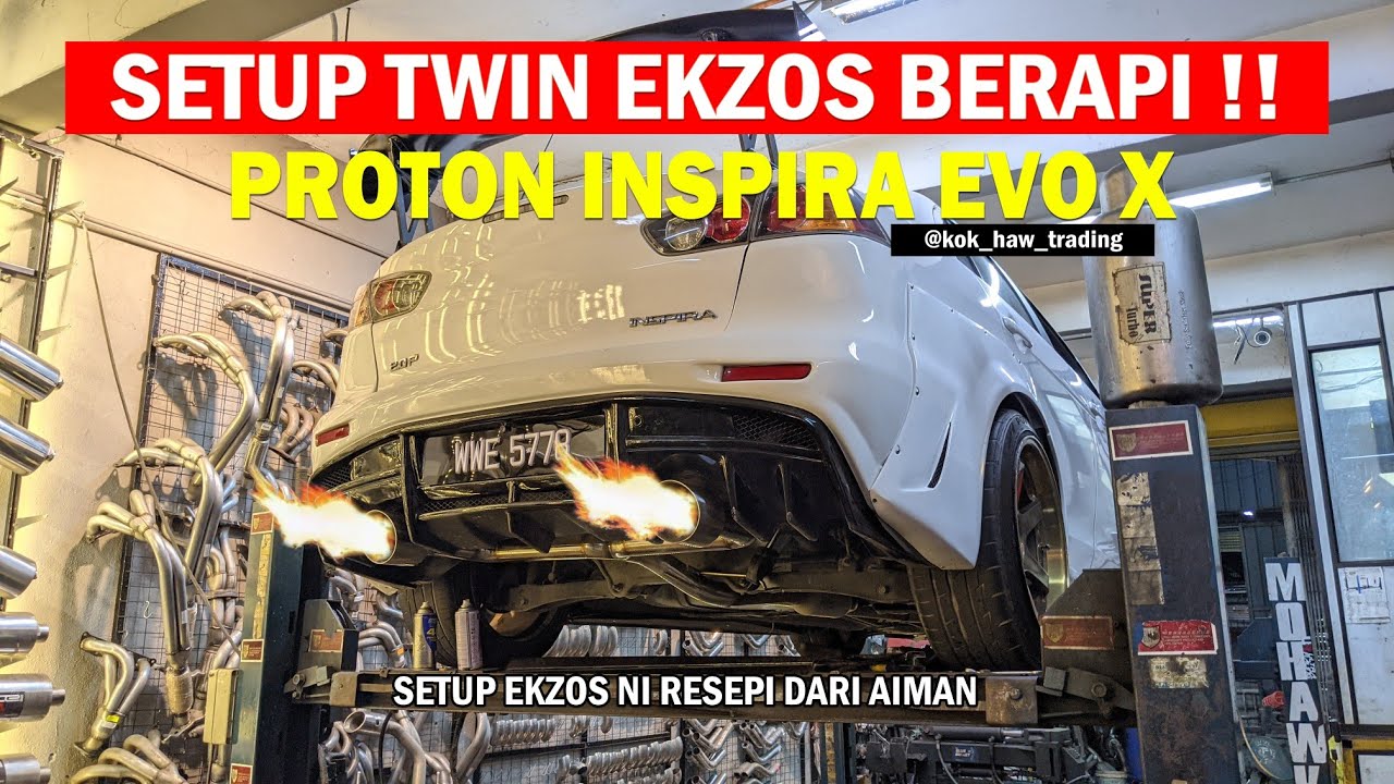 EP 32 - PROTON INSPIRA VARIS SETUP TWIN EKZOS STAINLESS STEEL - YouTube