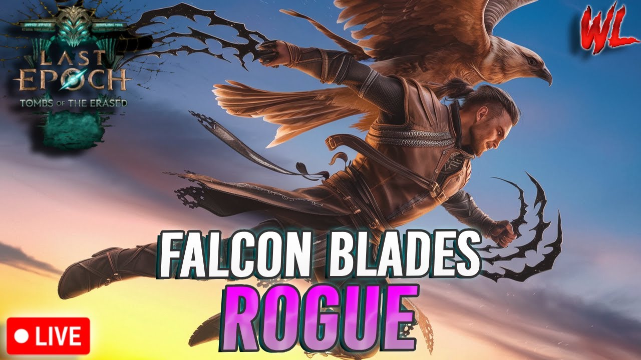 🔴 [new patch] !flacon Last Epoch Rogue - WARLUG - !ED !crit !patch !lightning !guild !price ...