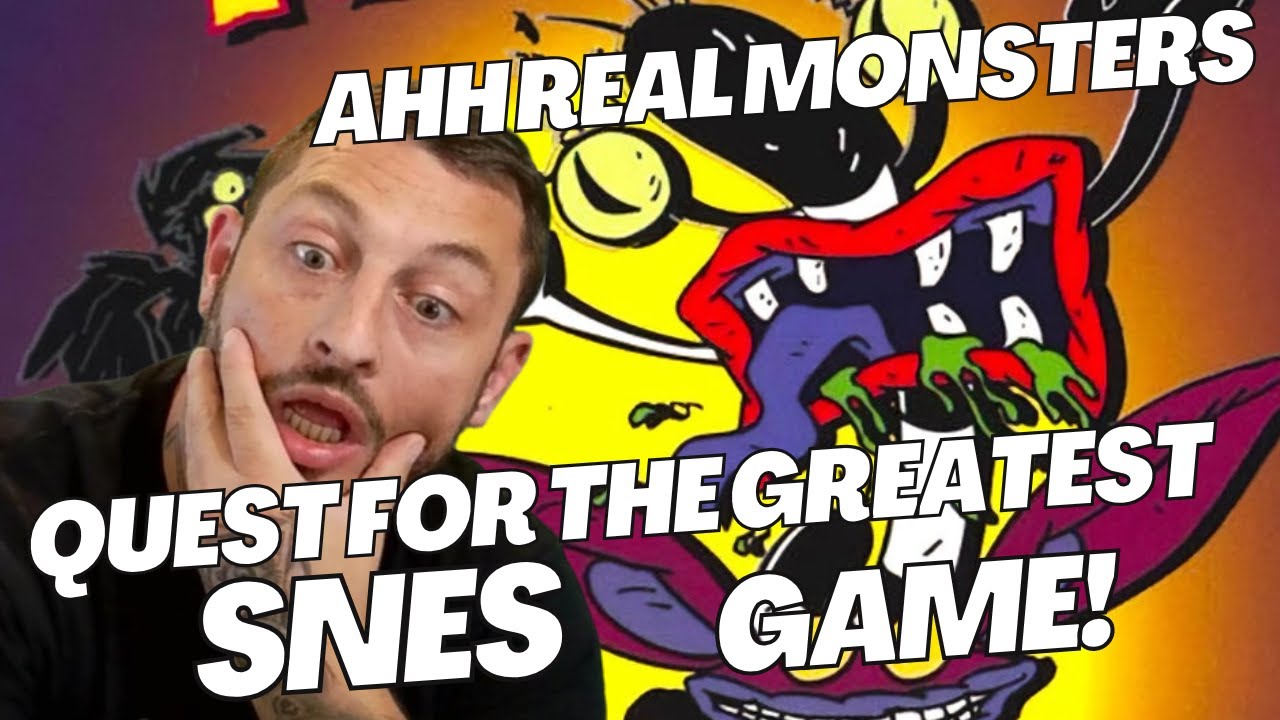 QUEST for the GREATEST SNES GAME in history - ahh real monsters - YouTube