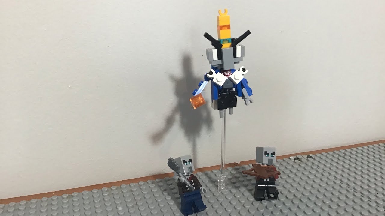 How to build the arch illager out of Lego - YouTube