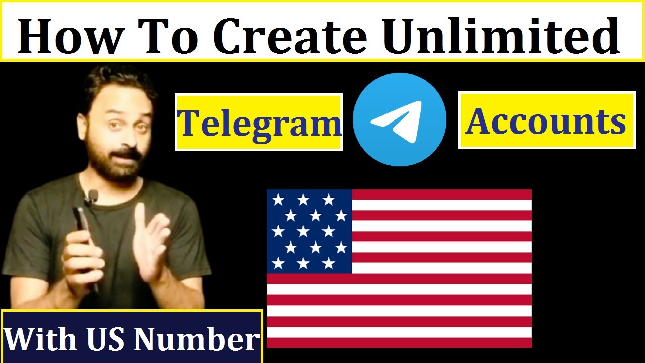 How to create unlimited Fake Telegram account with USA number | Free ...
