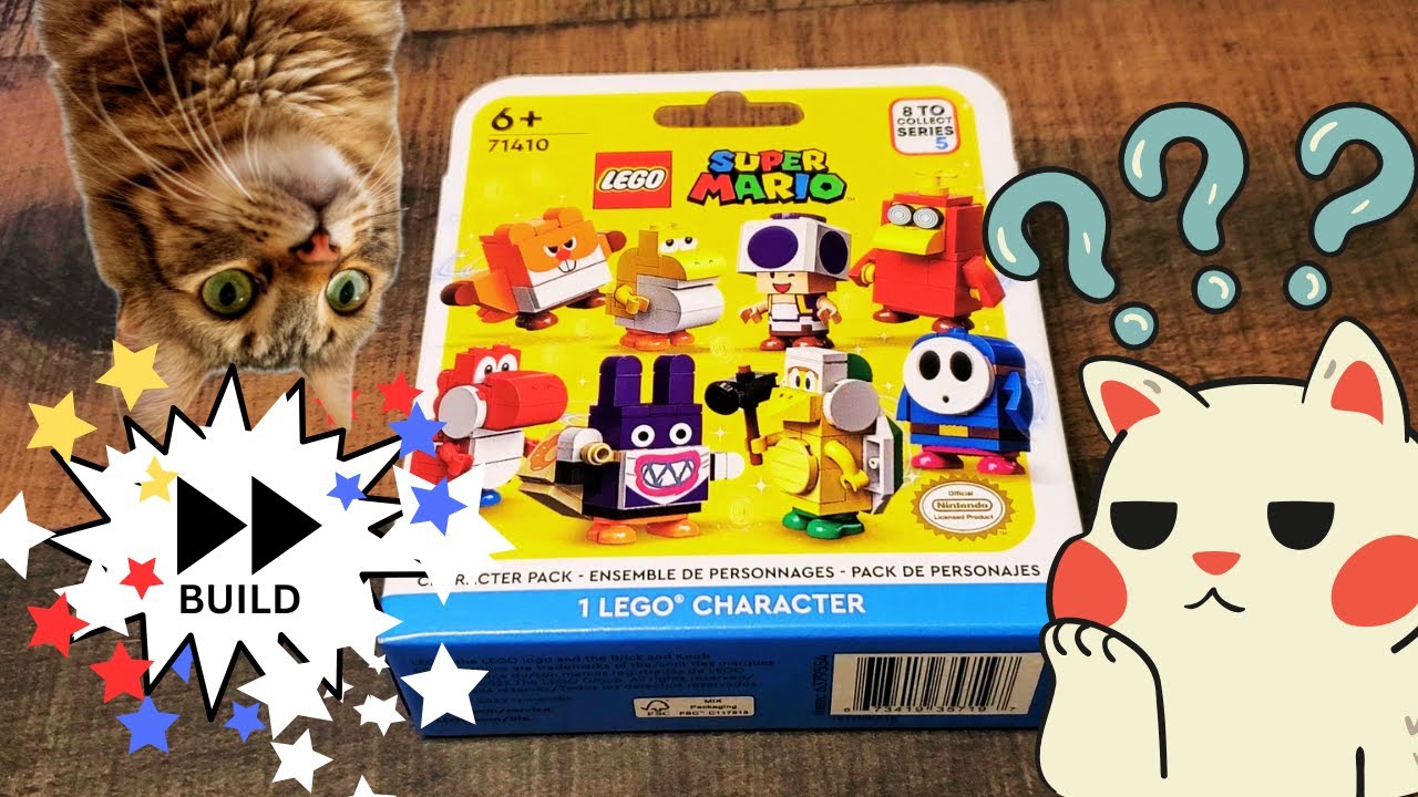 SUPER MARIO LEGO Blind Box Break & Build (Sped Up⏩⏩) - YouTube