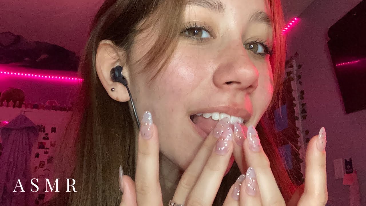 asmr | spit painting you!! (lots of mouth sounds) - YouTube