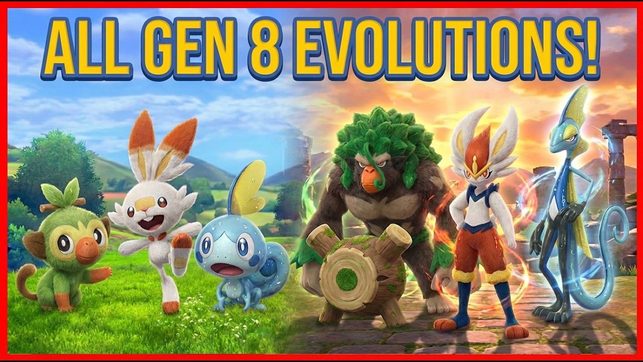 Gen 8 pokemon fusion evolution All 96 Galar Pokémon's Real Life ...