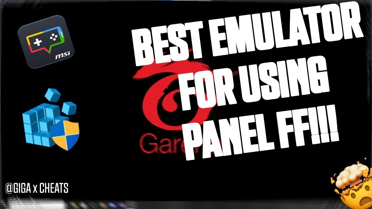 BEST EMULATOR TO USE PANEL FOR FF || LOW END PC EMULATOR || 100+ FPS ...