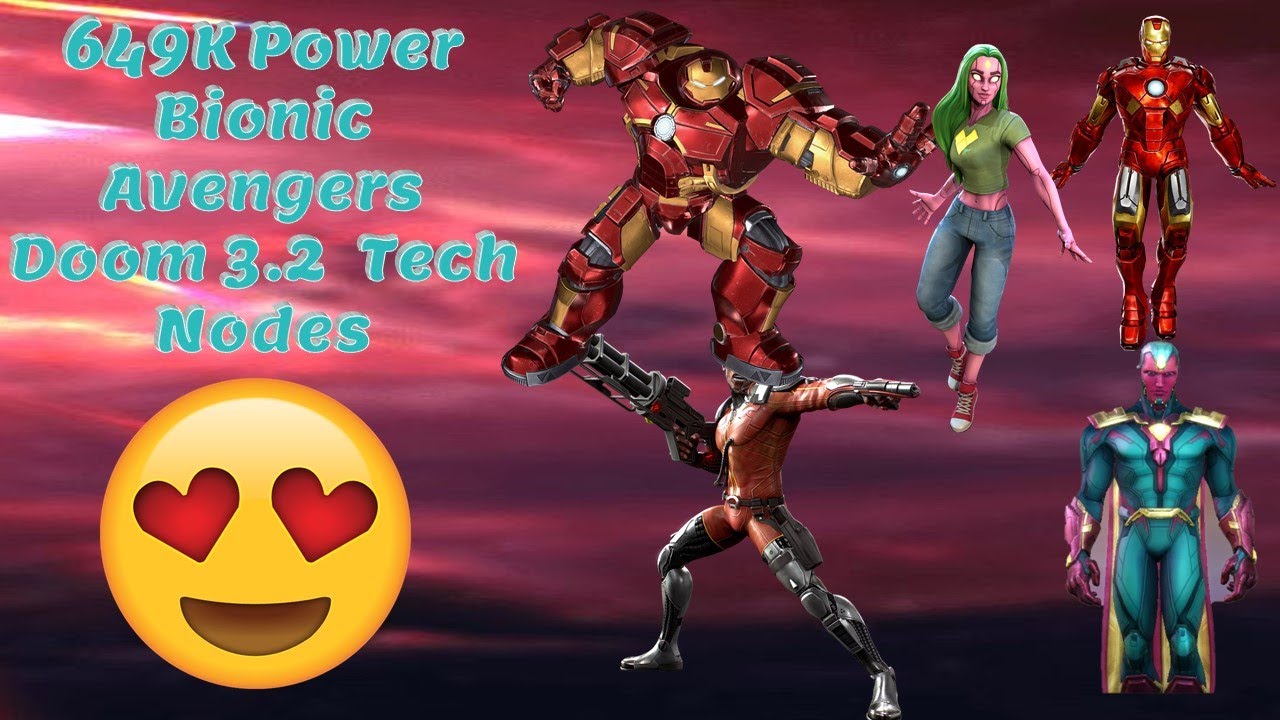MSF - 649K Bionic Avengers 1 Shotting Doom 3.2 Tech Nodes - YouTube