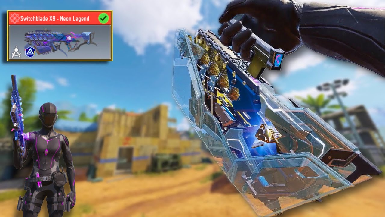 DESTROYING Legendary Rank Lobby With Mythic Switchblade X9 "Neon Legend ...