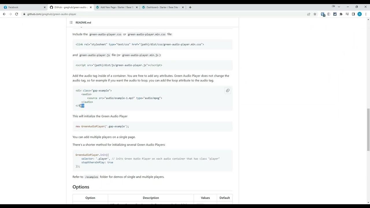 Get Green Audio Player Working on WordPress Using WPCodeBOX - YouTube