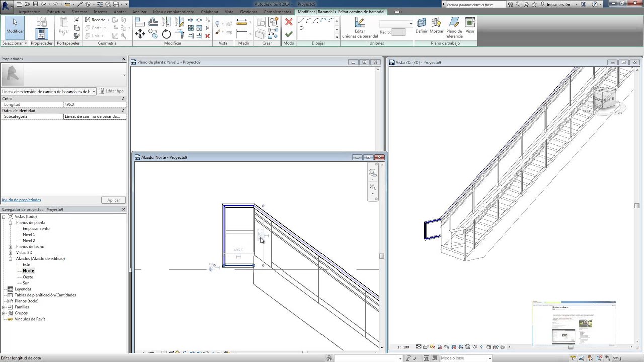 Curso Revit 2014 Escalera eléctrica 1 - YouTube
