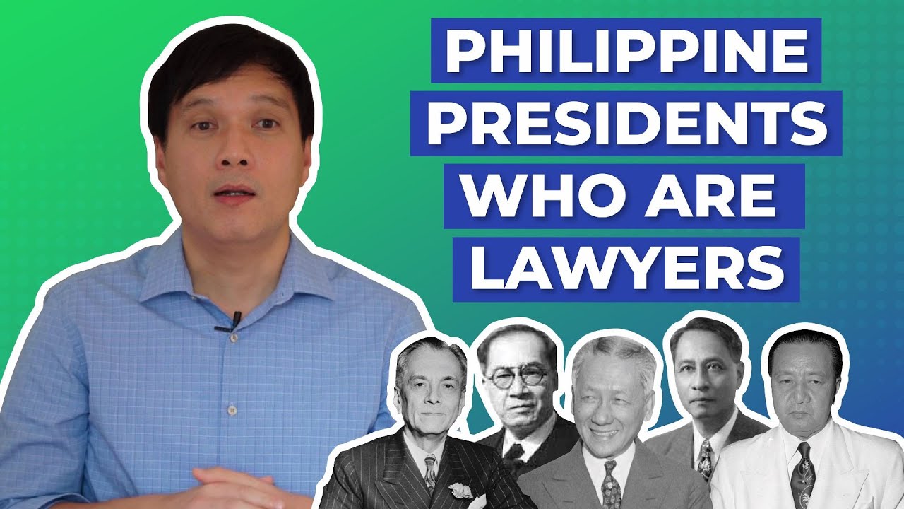 PHILIPPINE PRESIDENTS WHO ARE LAWYERS | Atty. Tony Roman - YouTube