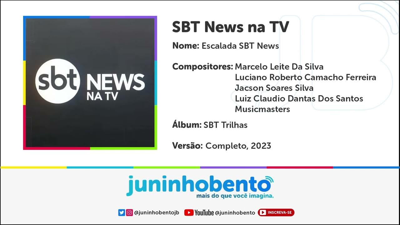 Trilha sonora completa "SBT News na TV" (2023) | SBT - YouTube