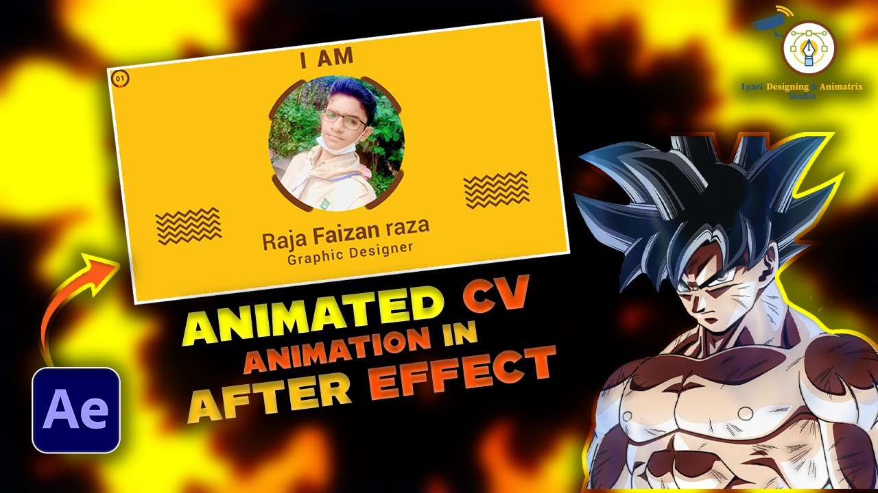 Animated CV & Motion Graphics Portfolio After Effects created by Lyari ...