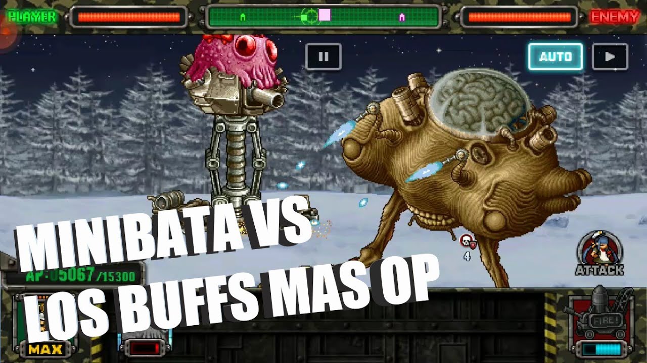 MINIBATA RETA A LOS MEJORES BUFFS | METAL SLUG ATTACK - YouTube