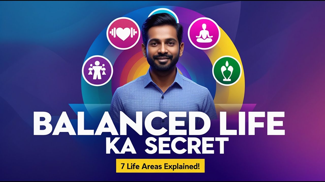 How to get Balance in Life?: 7 Life Areas Explained!" : Deepak Bharadia ...