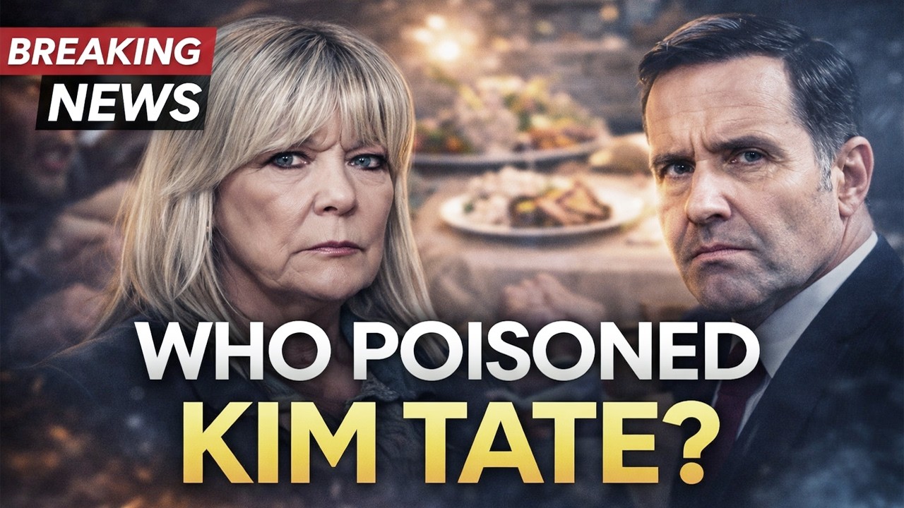 Kim Tate Collapses at Dinner – Poison Plot Revealed in Emmerdale Shock ...