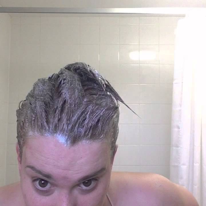 Hair dye disaster part 1 - YouTube