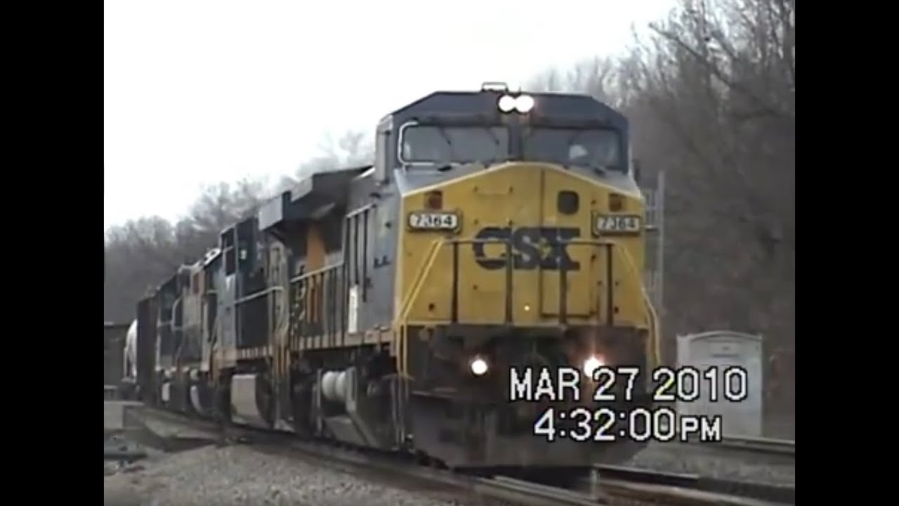Railfanning NS, CSX Northern Indiana. March 27 + CP Rail military train ...