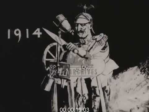 Animated Propaganda from WW1, 1910s - Film 1007597 - YouTube