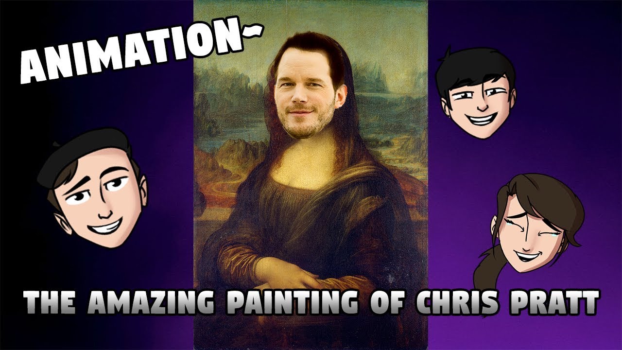 The Amazing Painting of Chris Pratt ~ANIMATION!~ - YouTube