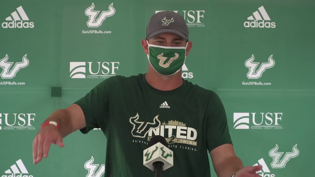 USF Football: HC Jeff Scott - 9.15.20 Media Availability - YouTube
