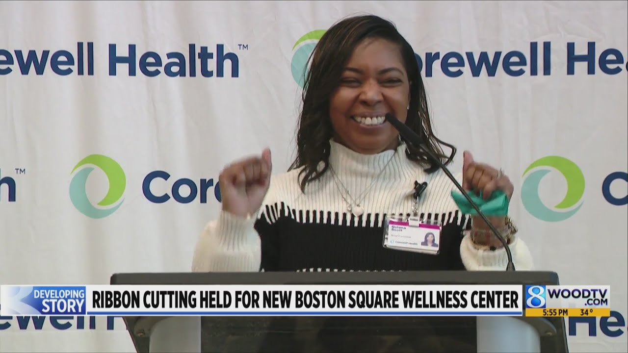 Health clinic in Boston Square community hub opens - YouTube