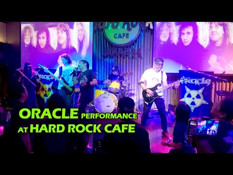 ORACLE PERFORMANCE AT HARD ROCK TRIBUTE TO METALLICA - YouTube