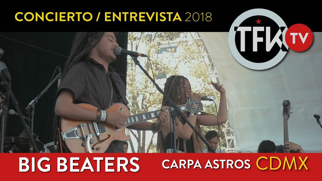 Big Beaters Concierto/Entrevista TFKTV - YouTube