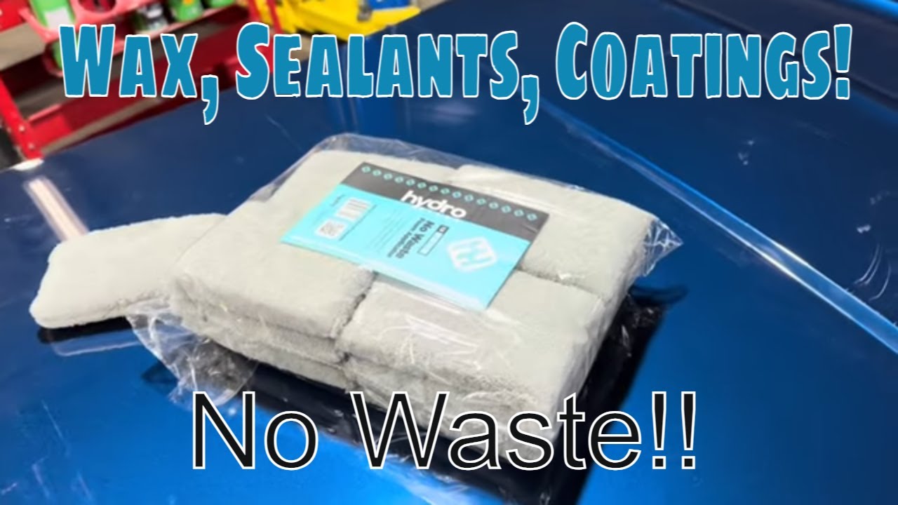 Hydro Silex No Waste Applicators: Wax, Sealants, Ceramic Coatings ...
