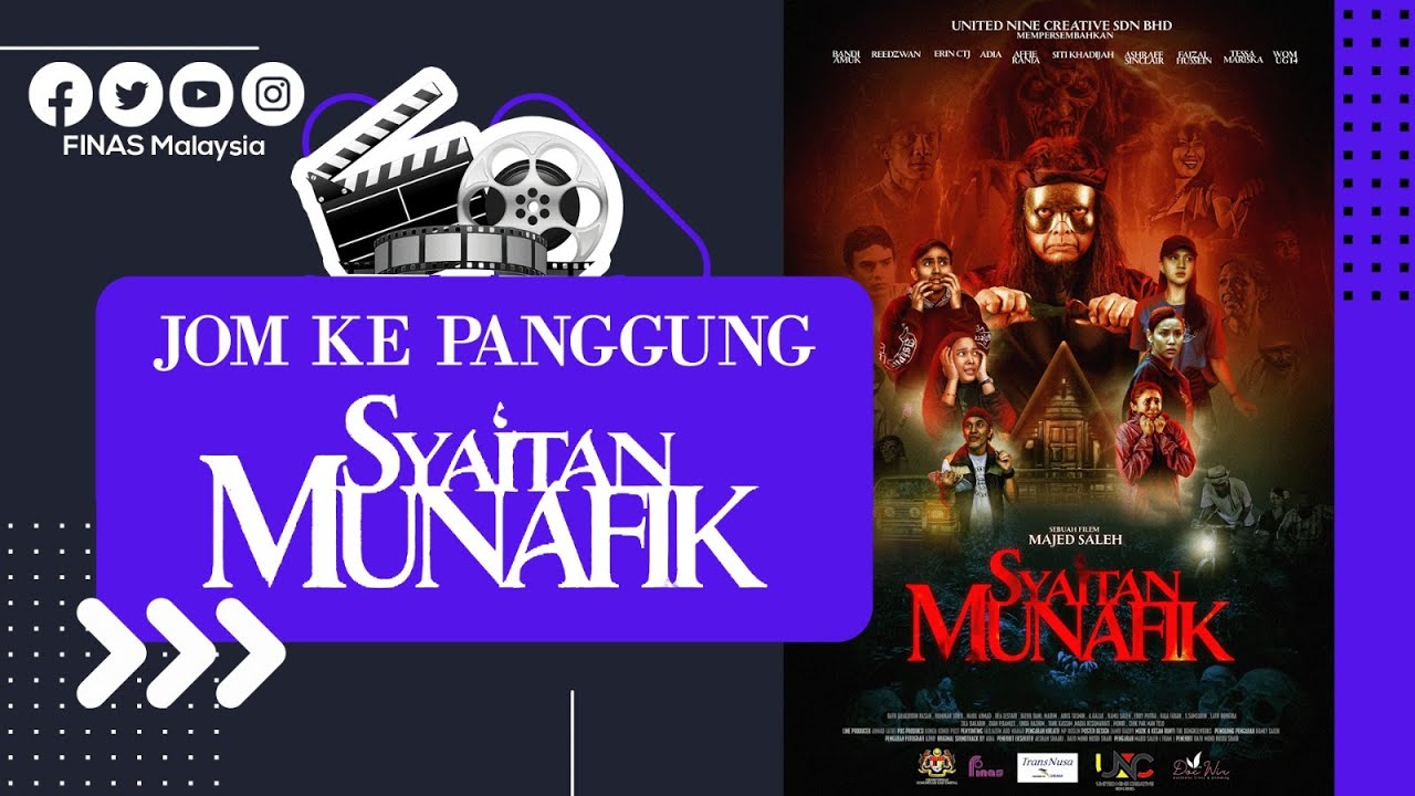 JOM KE PANGGUNG : FILEM SYAITAN MUNAFIK - YouTube