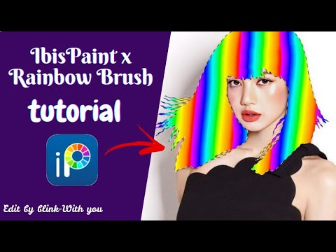 IbisPaint x Rainbow brush | Tutorial | - YouTube