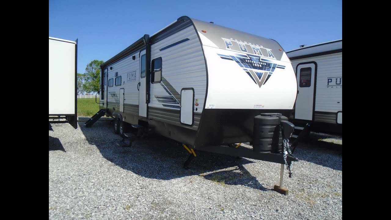 NEW REAR LIVING; 29RDBS Puma by Palomino (2023) - YouTube