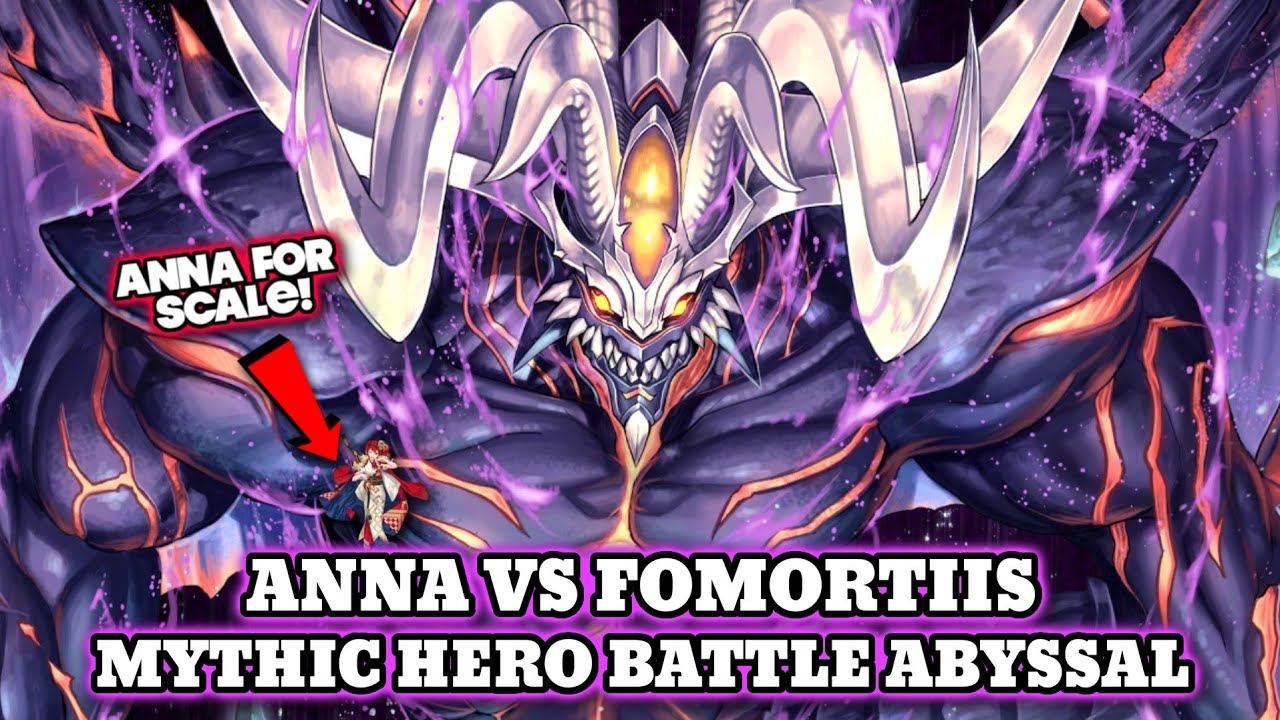 【FEH】Anna 1 TURNS Fomortiis & Gotoh Mythic Hero Battle (Abyssal) - YouTube