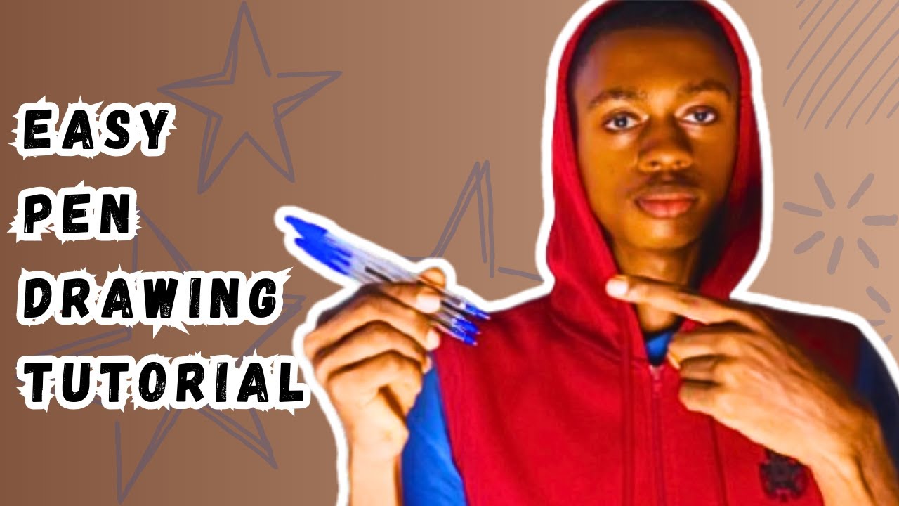 Create AMAZING Art with a Simple Ballpoint Pen - YouTube