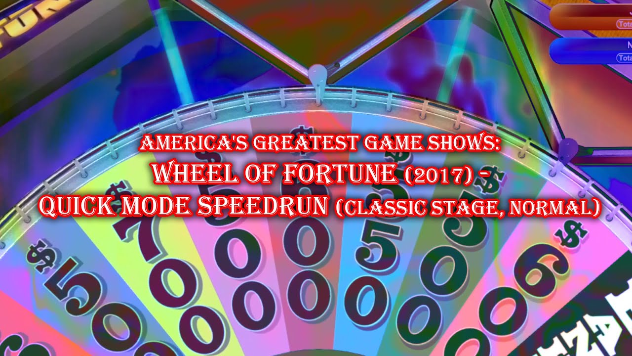 America's Greatest Game Shows: Wheel of Fortune (2017) - Quick Mode ...