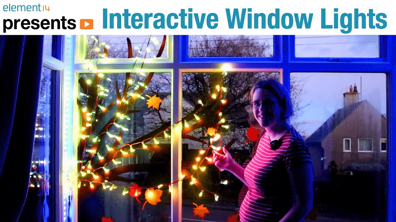 Interactive light up window using a Raspberry Pi and Micro:bit - YouTube