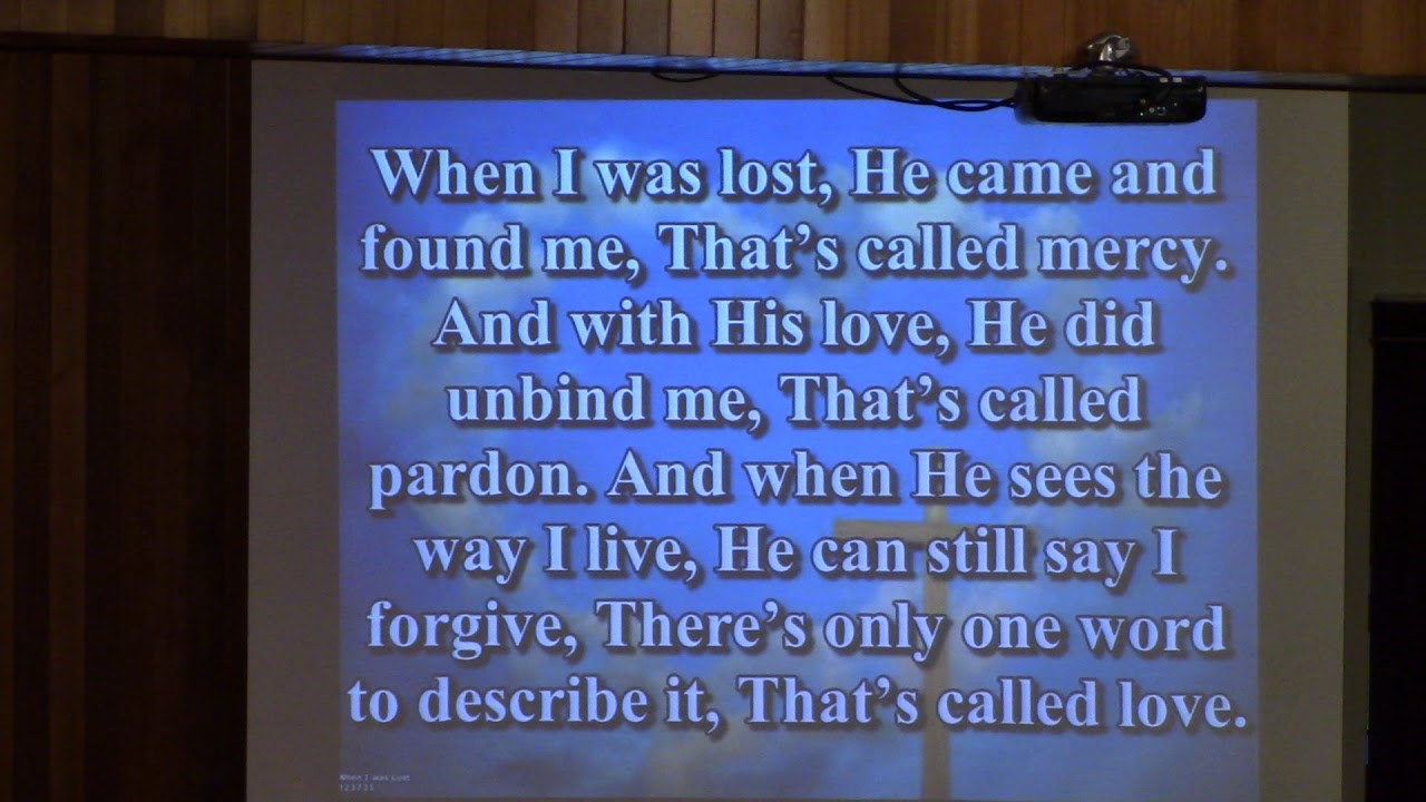When I Was Lost, He Came and Found Me - YouTube