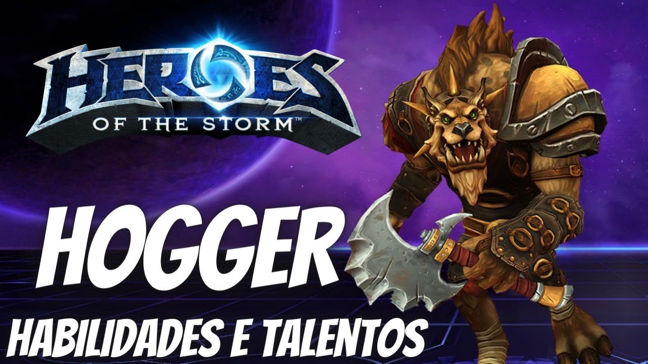HotS - Hogger - Novo herói do HOTS - YouTube