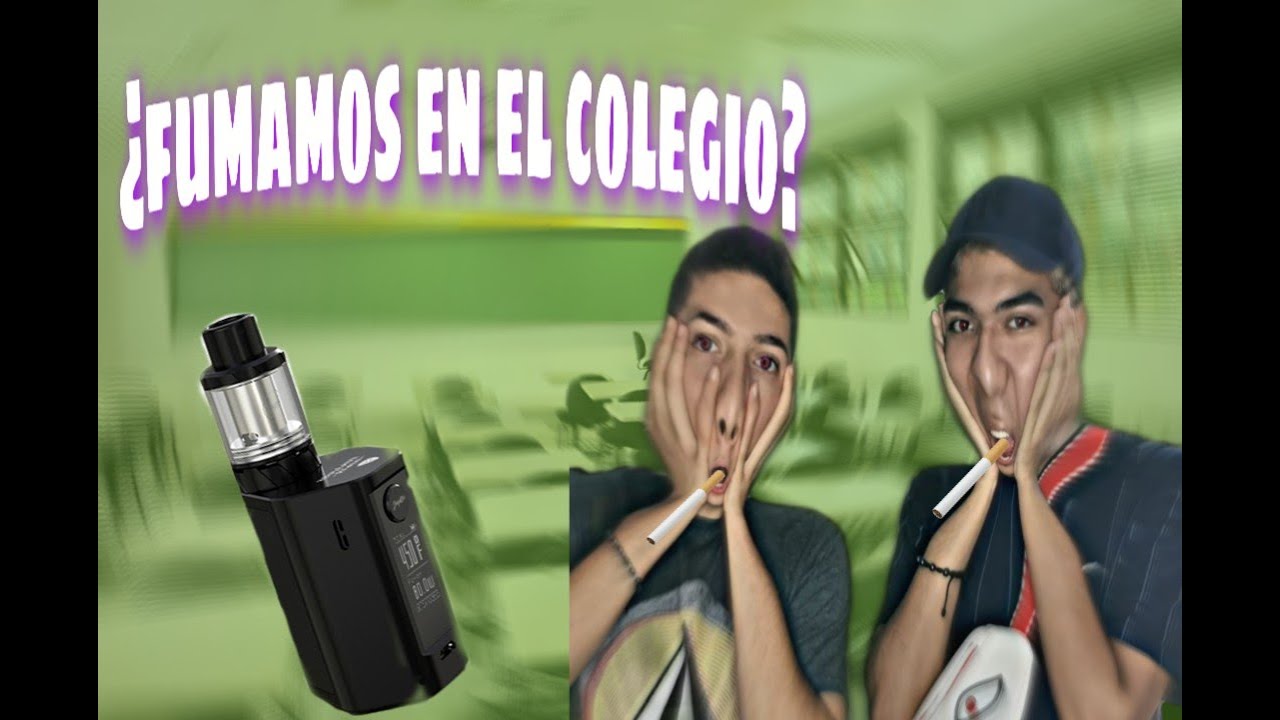 NOS ATRAPARON FUMANDO EN EL COLEGIO - YouTube