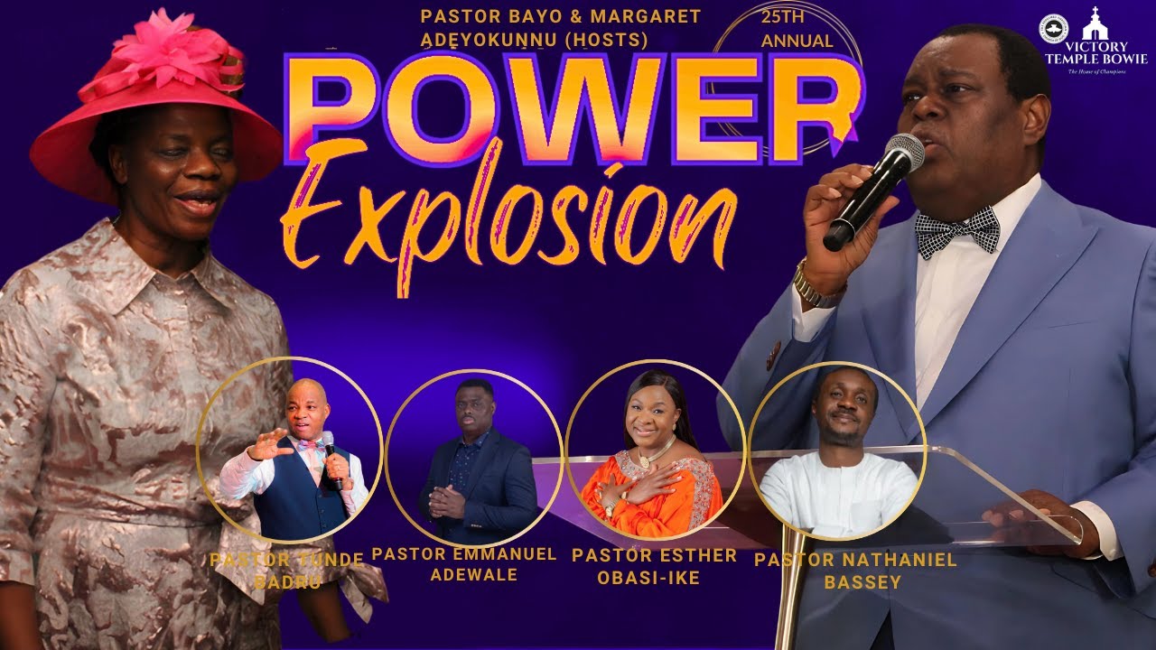 Power Explosion 2024: Sunday Evening Session with Pastor Esther Obasi ...