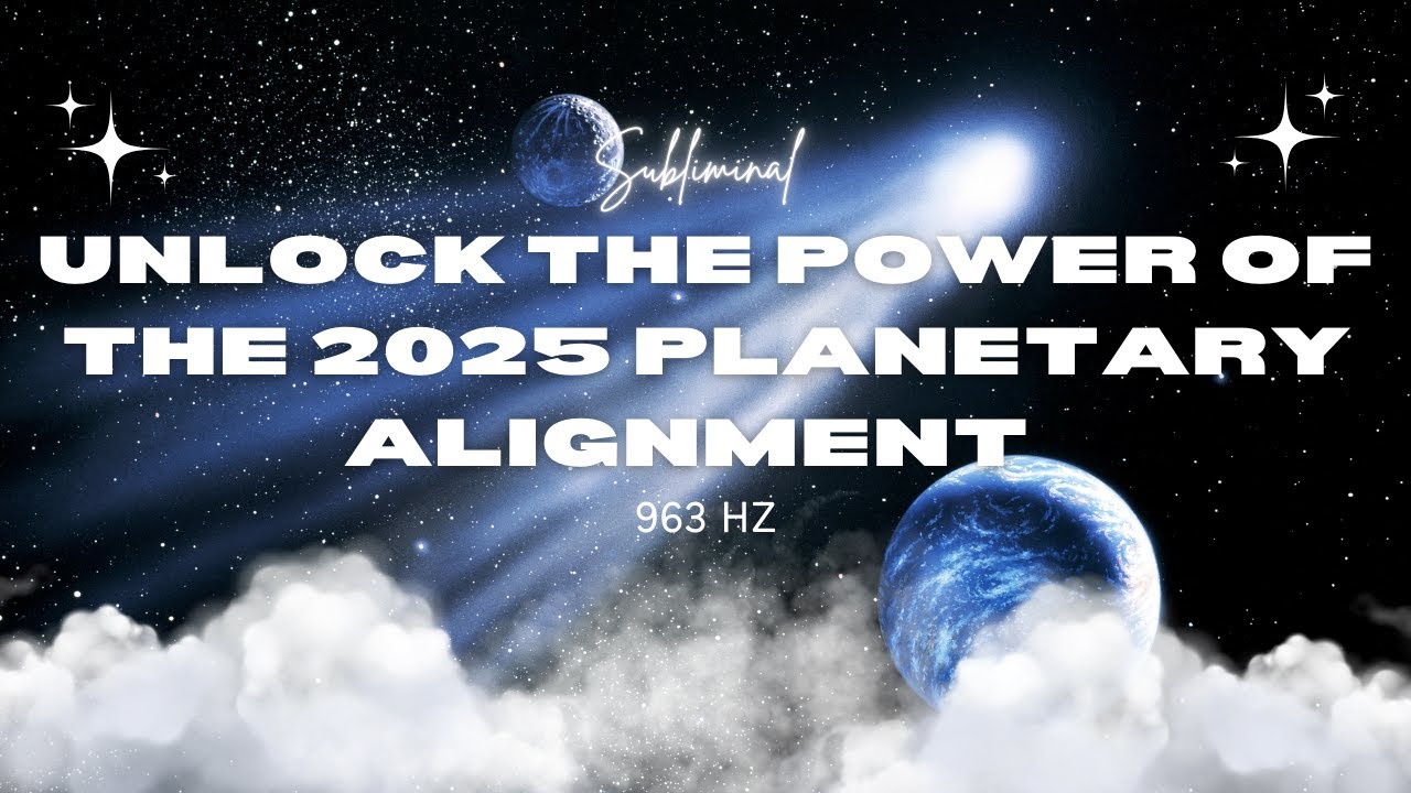Rare 2025 Planetary Alignment Jan 21 - Feb 21💫 MANIFEST & ALIGN With ...